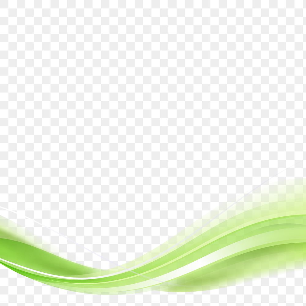 Green curve frame template design | Free PNG - rawpixel
