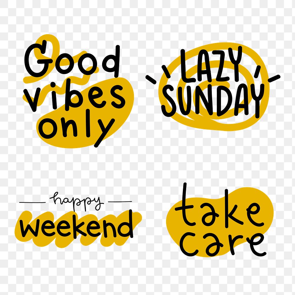 Weekend PNG Images | Free Photos, PNG Stickers, Wallpapers ...