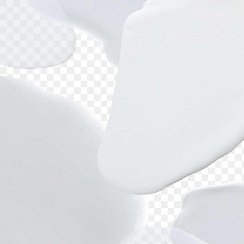 Png abstract white paint transparent | Free PNG - rawpixel