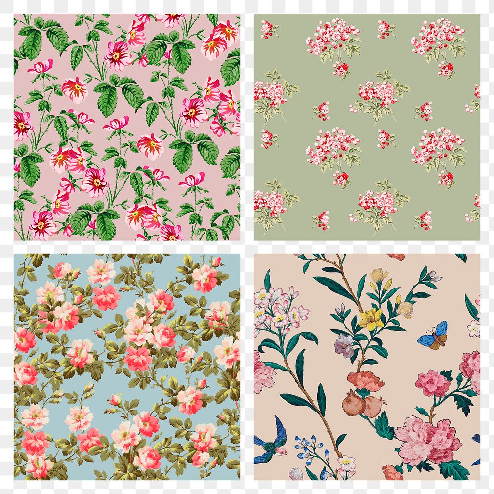 Rose Floral Pattern Images | Free Photos, PNG Stickers, Wallpapers ...