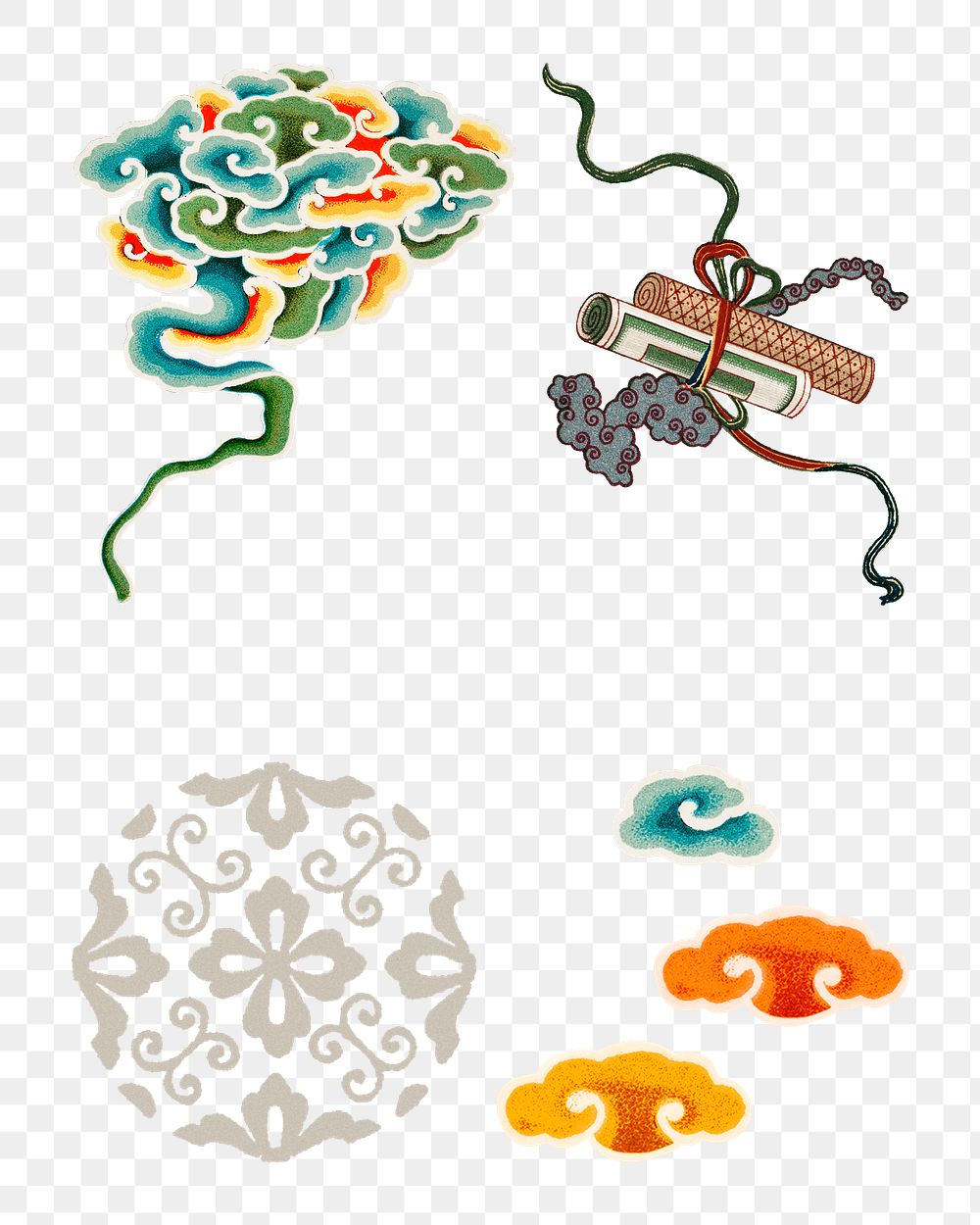 Chinese art png decorative ornament | Free PNG - rawpixel