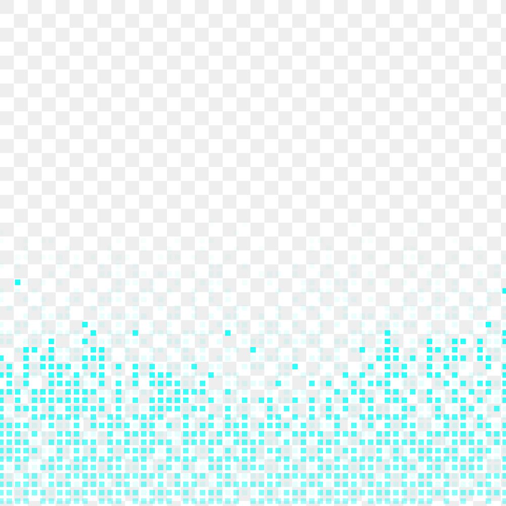 Teal abstract pixel pattern png | Free PNG - rawpixel