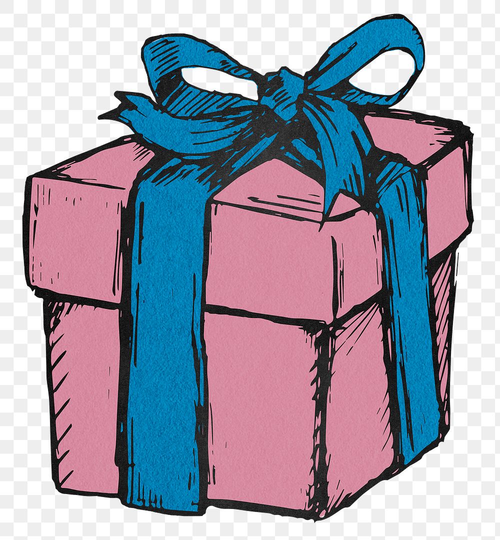 Png gift box sticker birthday | Premium PNG Sticker - rawpixel
