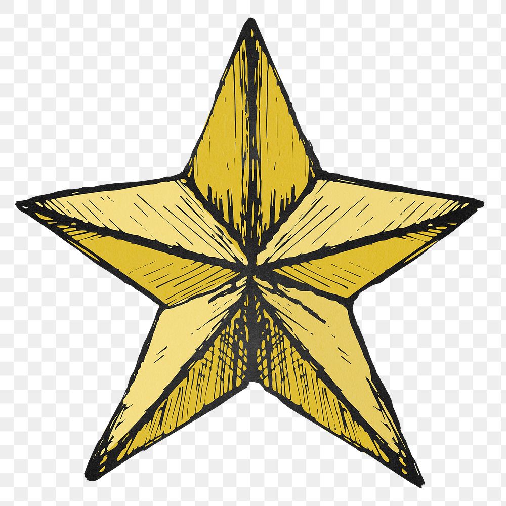 Star png colorful sticker in birthday | Premium PNG Sticker - rawpixel