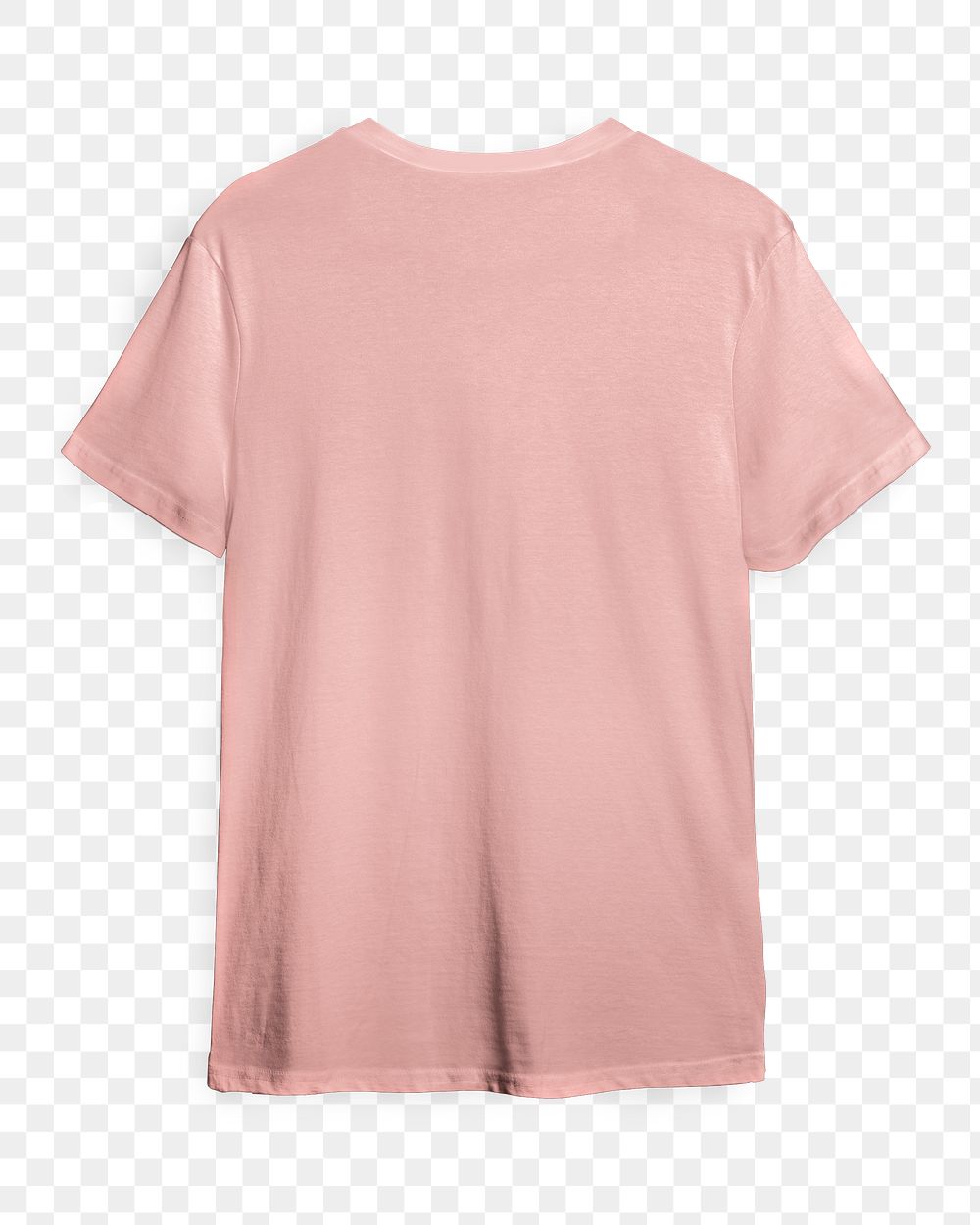 Pink t-shirt png transparent, unisex | Premium PNG - rawpixel