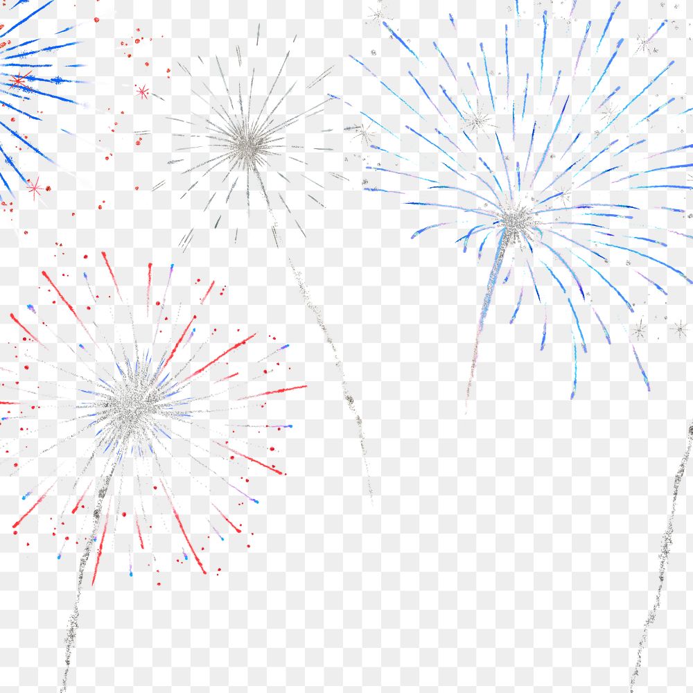 Colorful fireworks png design element | Premium PNG Sticker - rawpixel