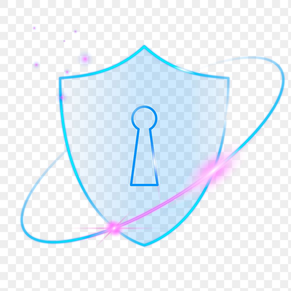 Lock shield png cyber security | Free PNG Sticker - rawpixel