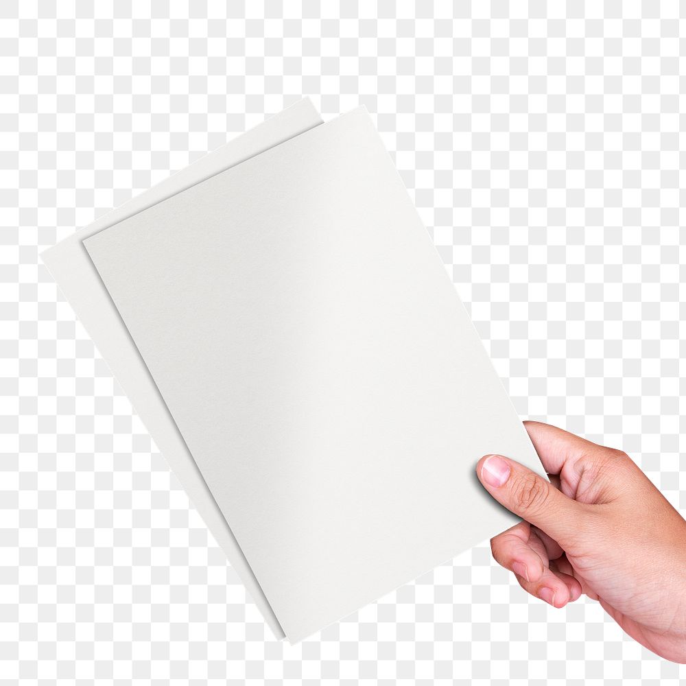 Paper brochure mockup png stationery | Free PNG Sticker - rawpixel