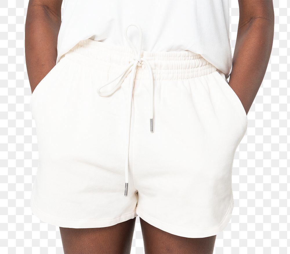 Png women’s shorts mockup transparent | Free PNG Sticker - rawpixel