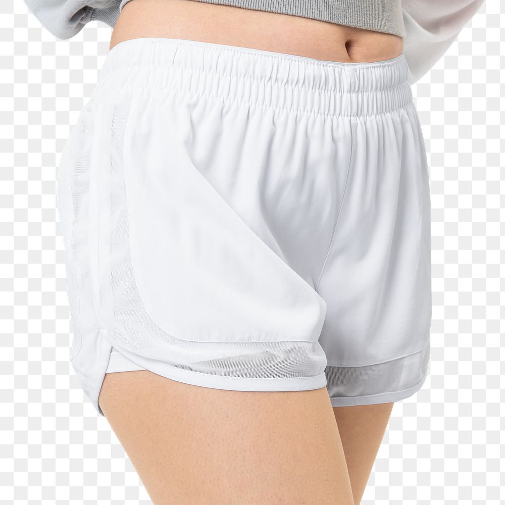 Png women’s shorts mockup transparent | Free PNG Sticker - rawpixel