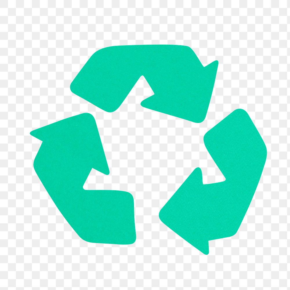 Recycle symbol paper mockup environment | Free PNG Sticker - rawpixel