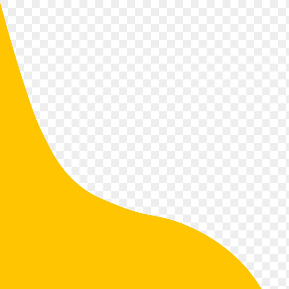 Border png round frame in yellow | Free PNG Sticker - rawpixel