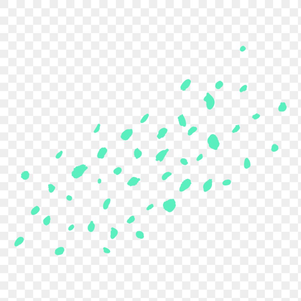 Dot patterned png shape sticker, | Premium PNG - rawpixel