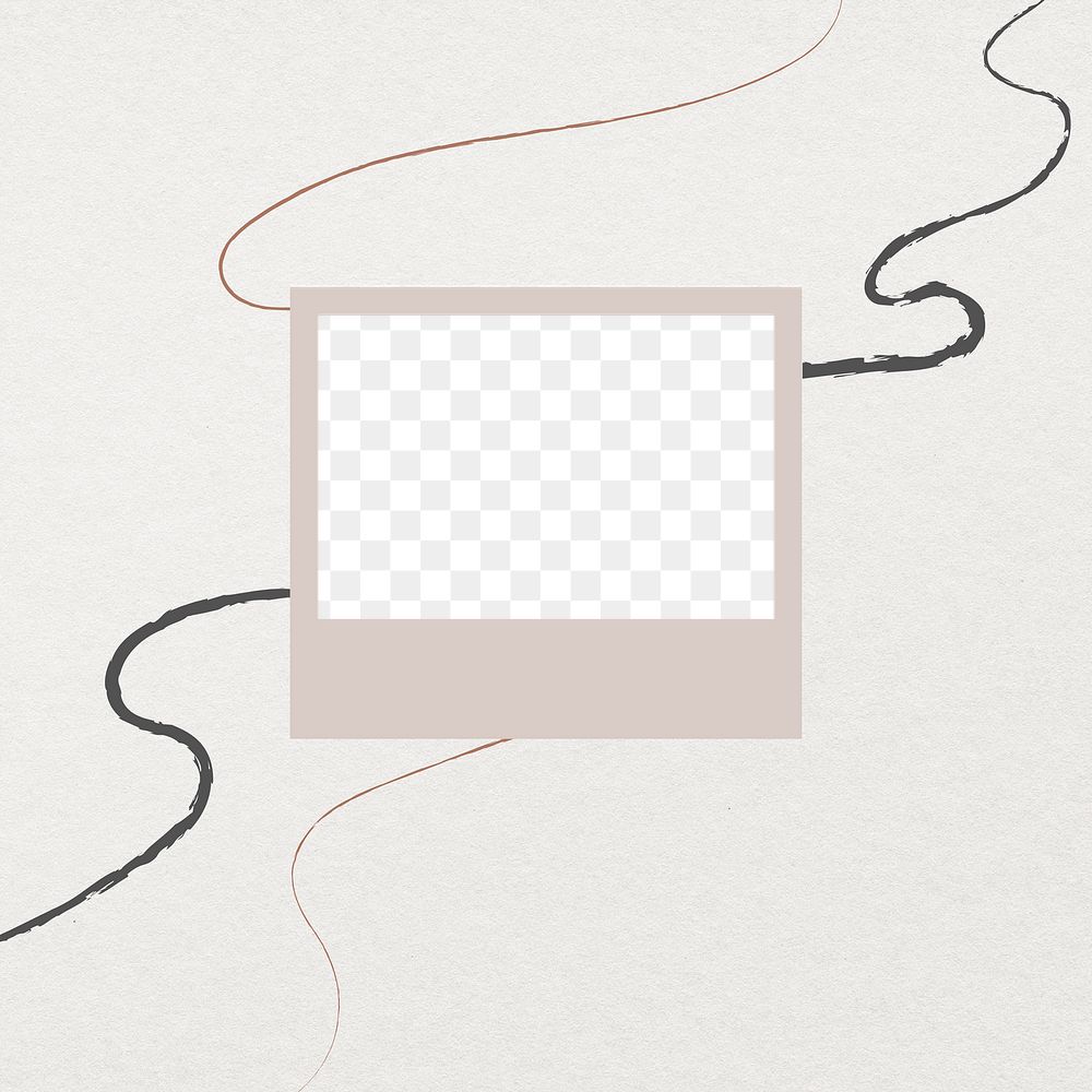 Instant photo png frame, cute | Free PNG - rawpixel