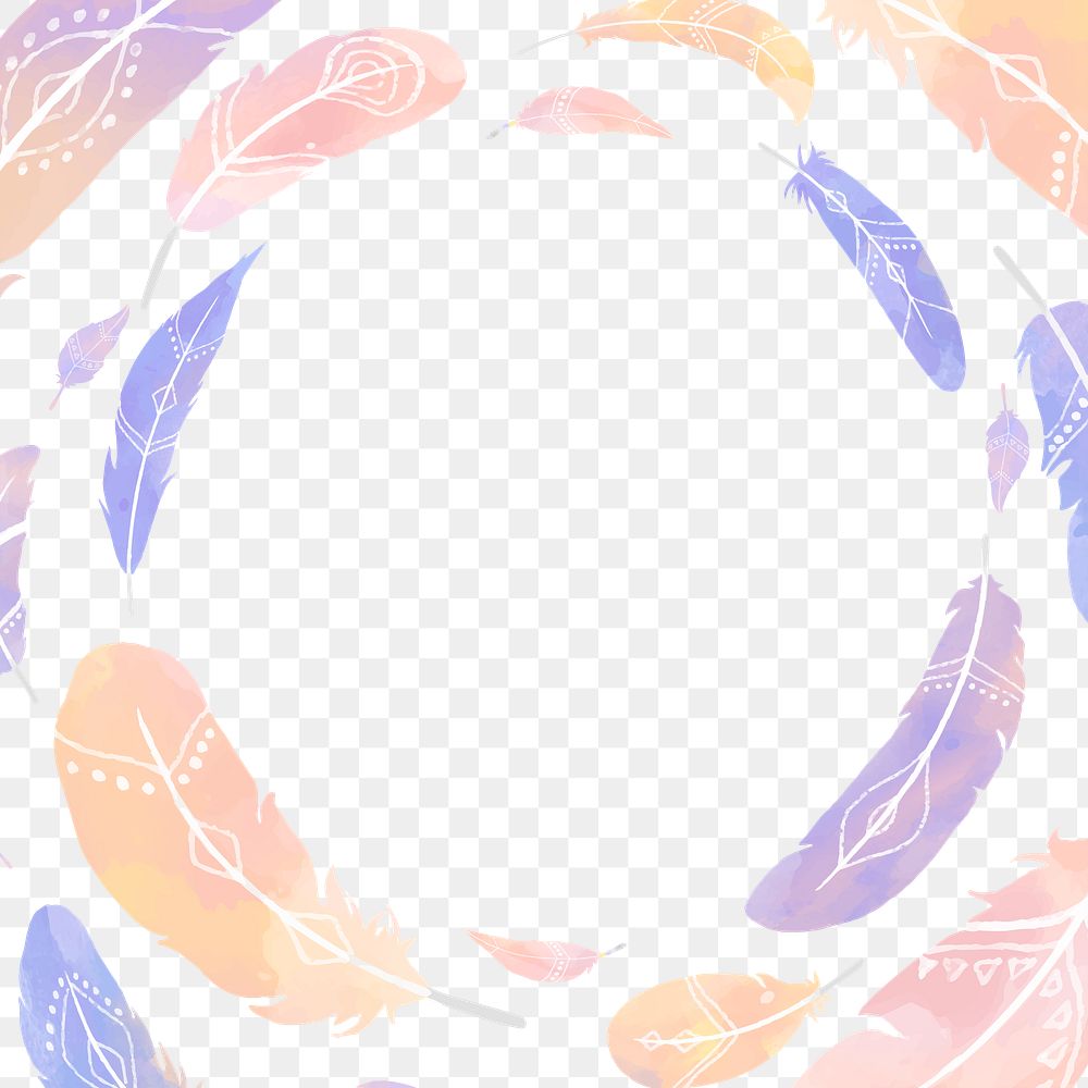 Round png Bohemian style frame | Premium PNG - rawpixel