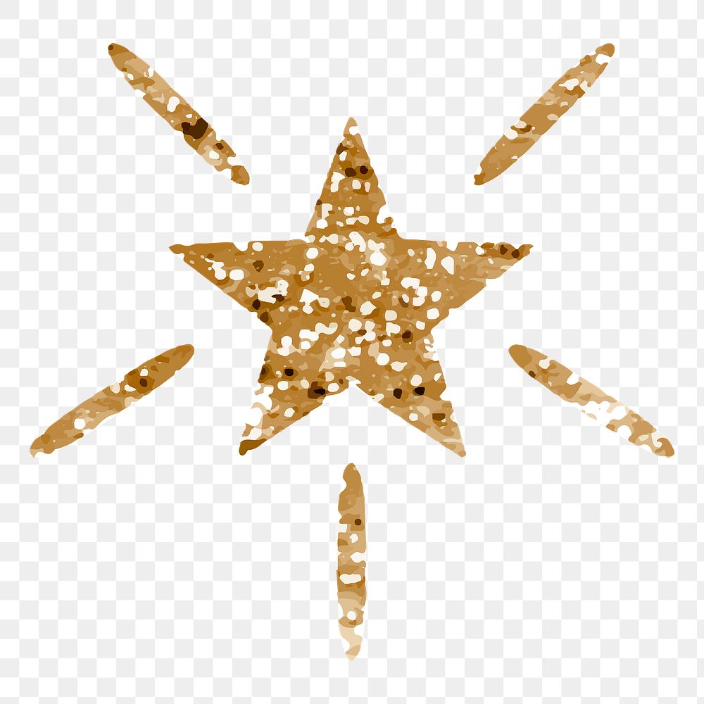 Png sparkling stars icon with glitter | Premium PNG Sticker - rawpixel