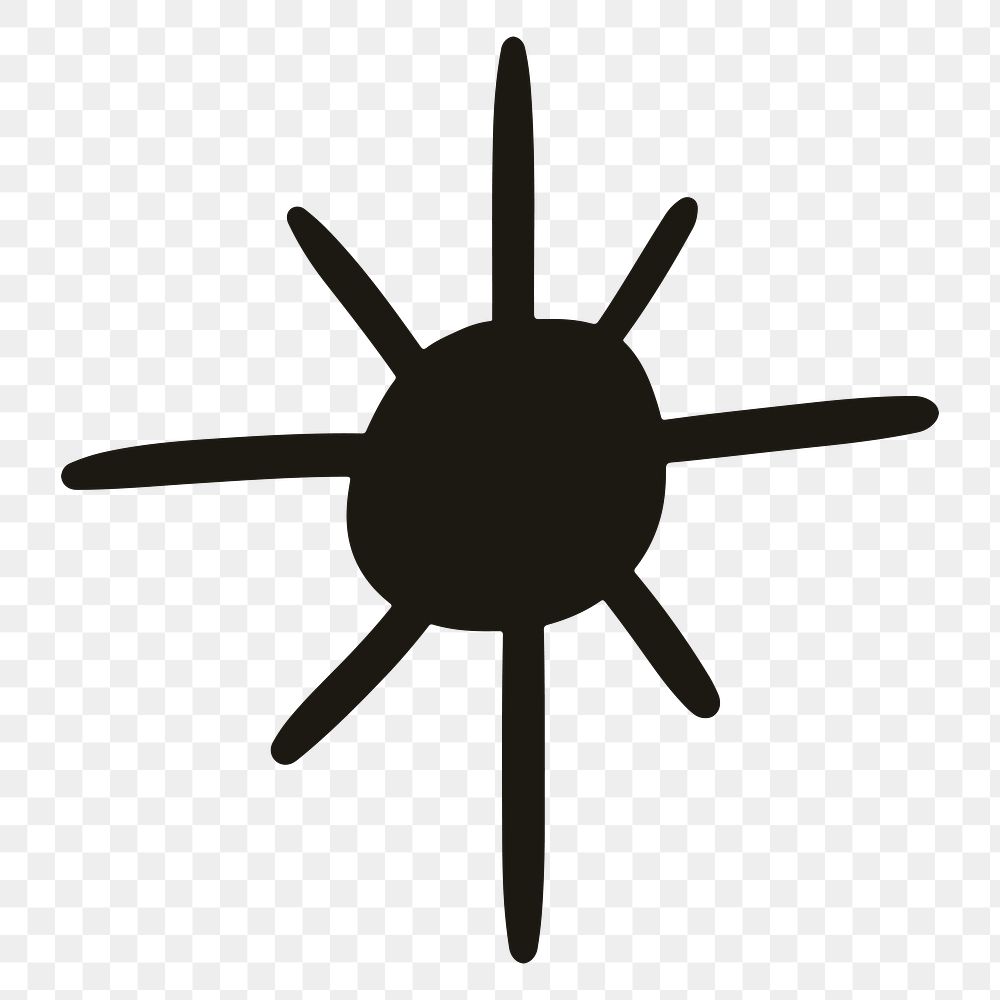 Png sparkling stars icon in doodle | Free PNG Sticker - rawpixel