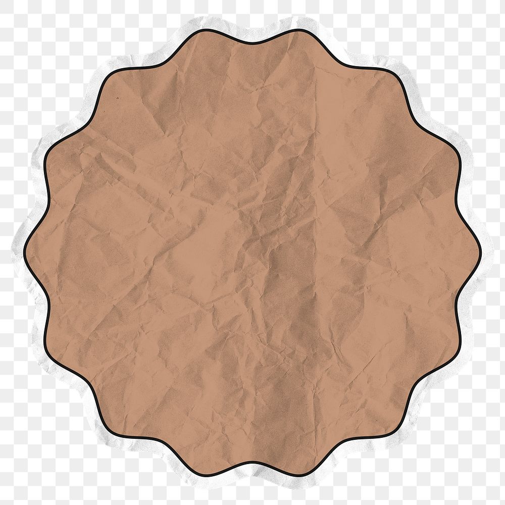 Png badge sticker brown label | Free PNG Sticker - rawpixel