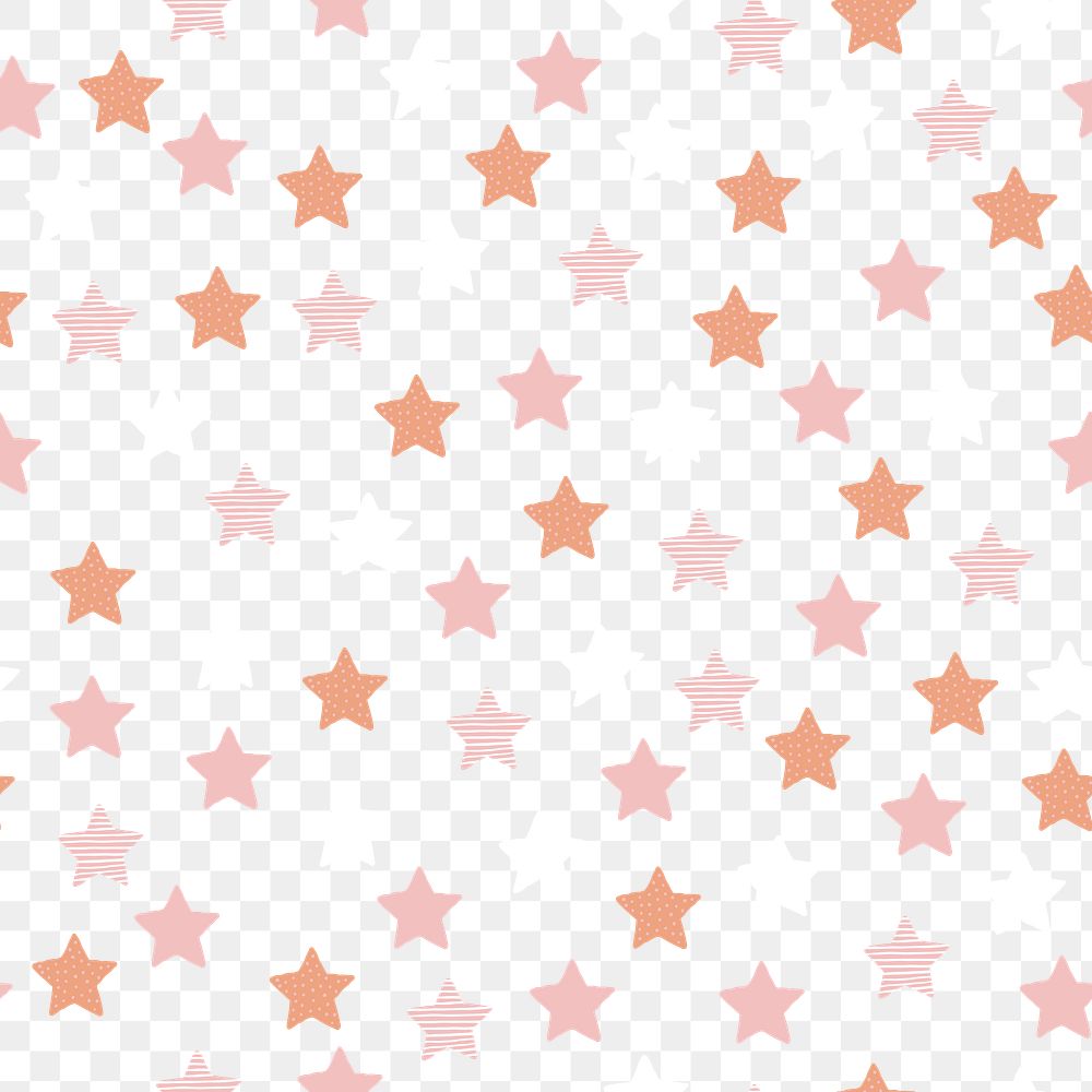 Star pattern PNG transparent background | Free PNG - rawpixel