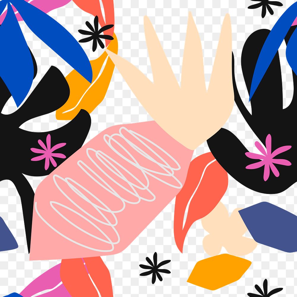 Colorful pattern png sticker, transparent | Free PNG - rawpixel