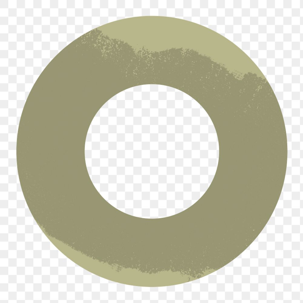 Ring png sticker, green geometric | Premium PNG Sticker - rawpixel