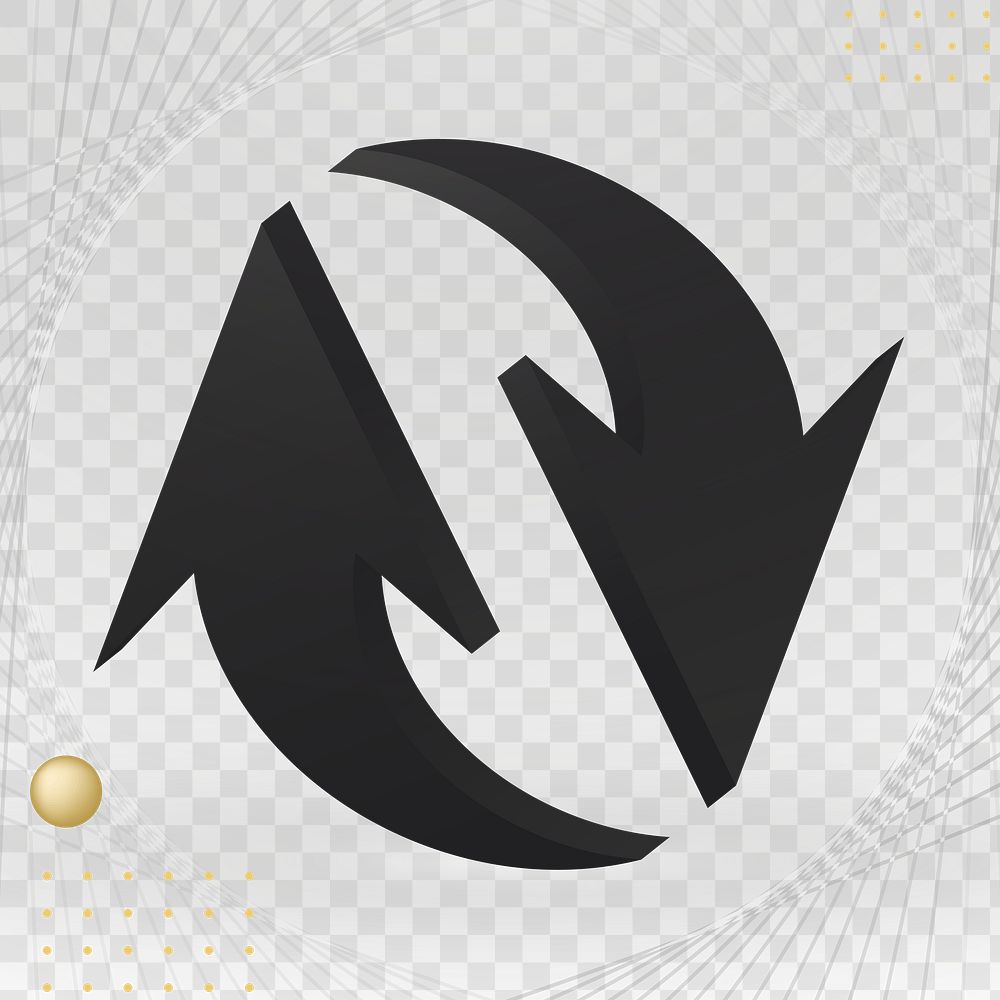 Arrow png background, black gradient, | Free PNG - rawpixel