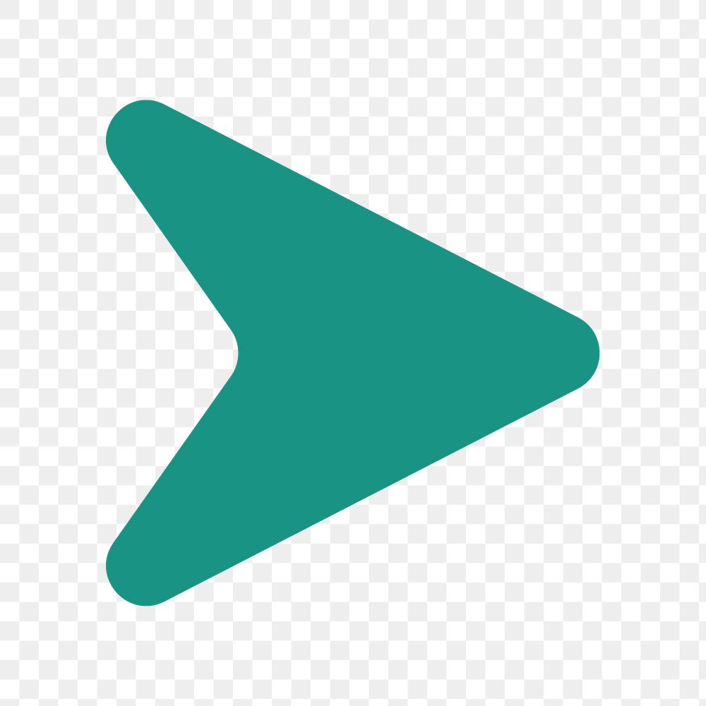 Dash arrow png icon, green | Premium Icons Sticker - rawpixel