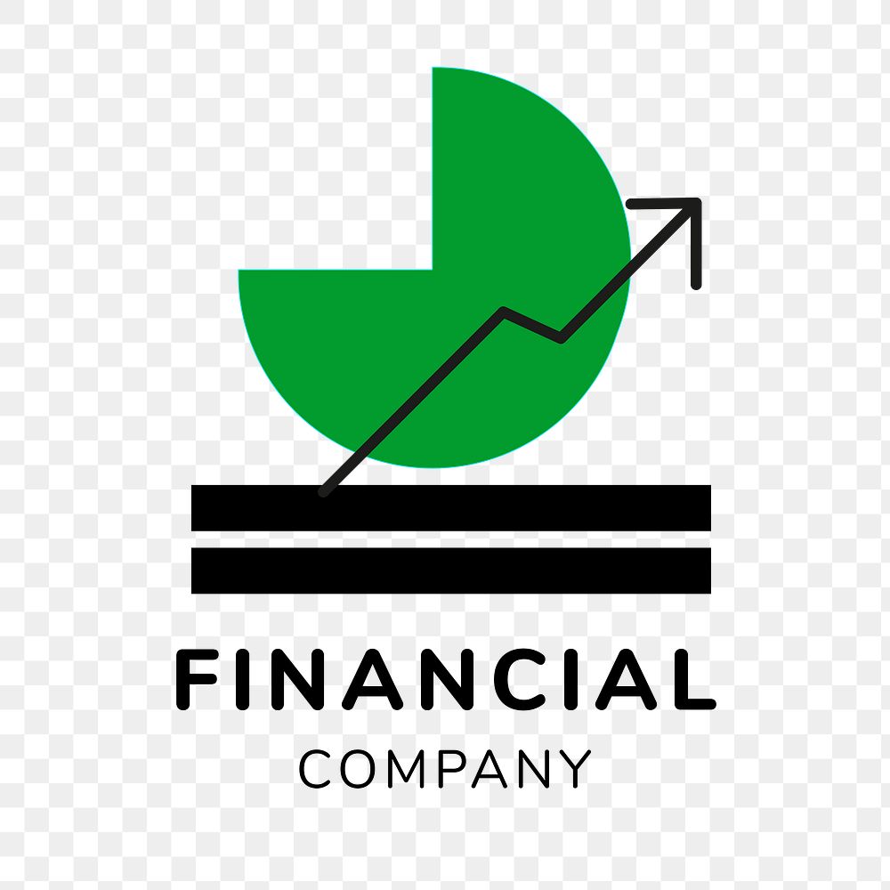Financial logo png, business template | Free PNG - rawpixel