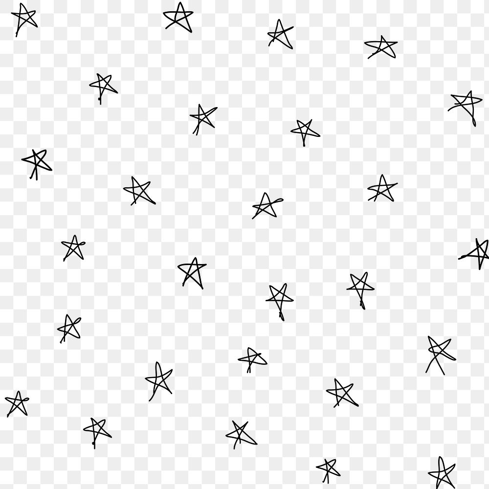 Star pattern png, transparent background, | Premium PNG - rawpixel