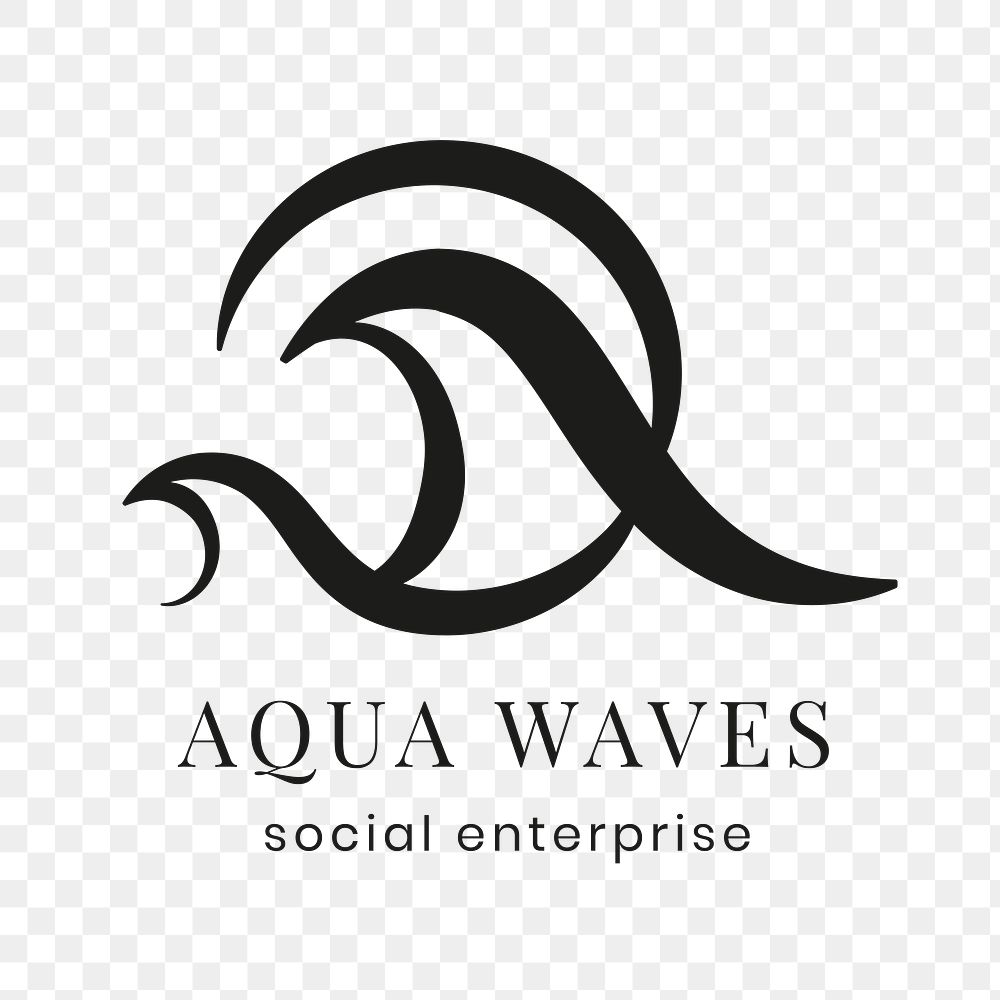 Aqua png business logo, water | Free PNG - rawpixel