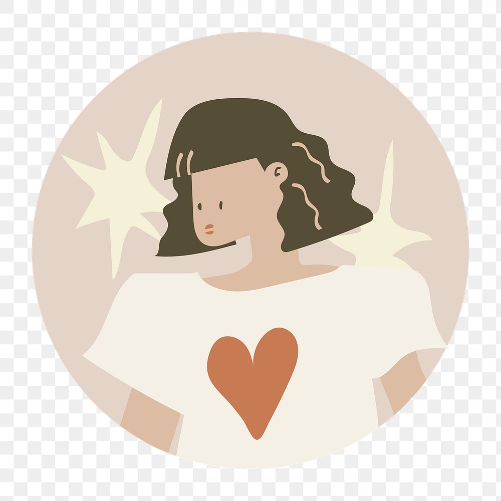 Feminine Instagram highlight icon png, | Premium Icons Sticker - rawpixel