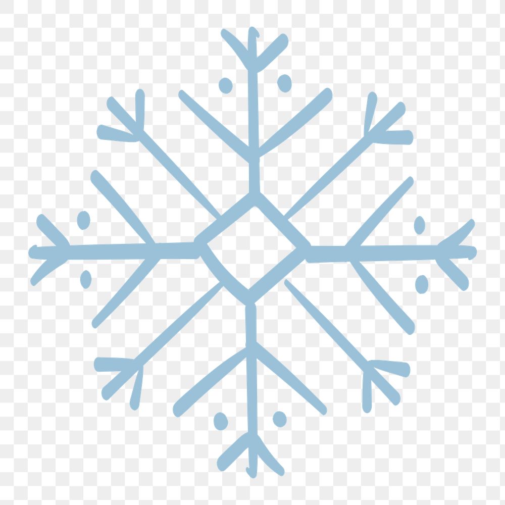 Winter snowflake png sticker, Christmas | Premium PNG Sticker - rawpixel