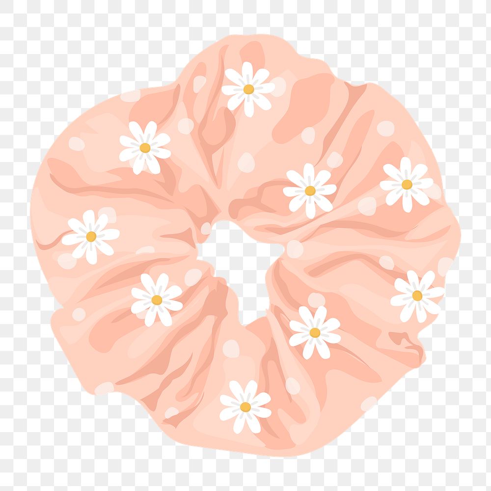 Women’s scrunchie png sticker, feminine | Premium PNG Sticker - rawpixel