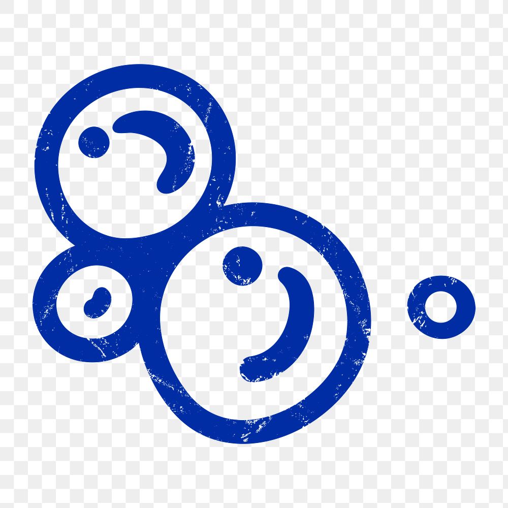 Bubble png sticker, blue aquatic | Free PNG Sticker - rawpixel
