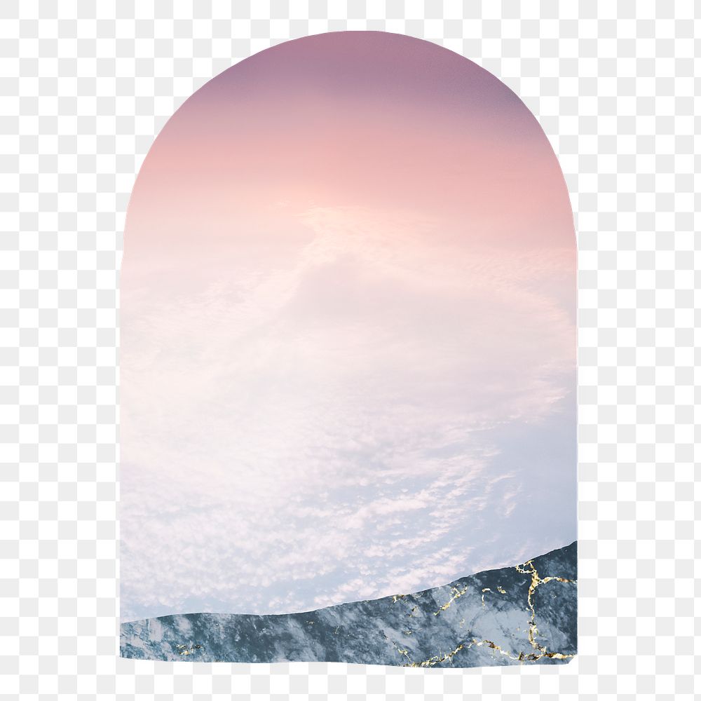 Aesthetic arch png shape clipart, | Free PNG Sticker - rawpixel