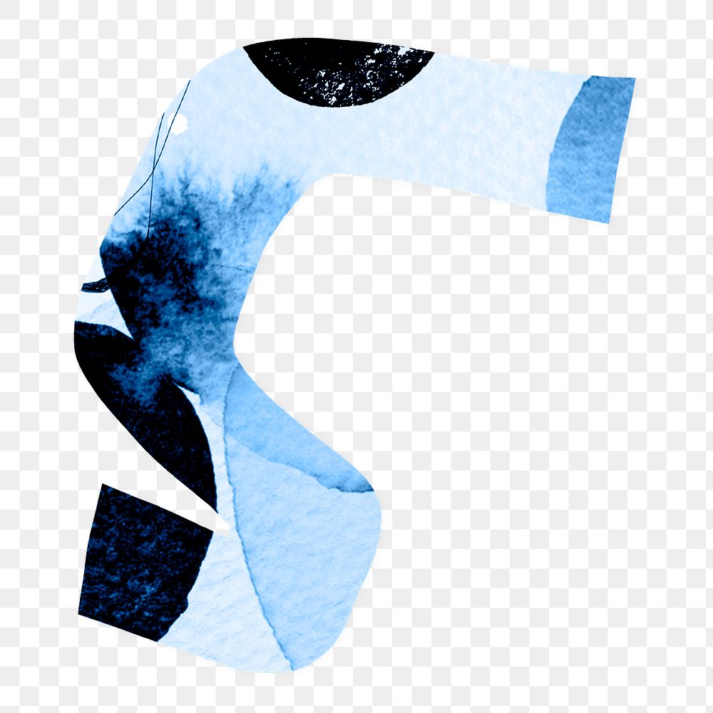 Abstract watercolor png shape clipart, | Free PNG Sticker - rawpixel