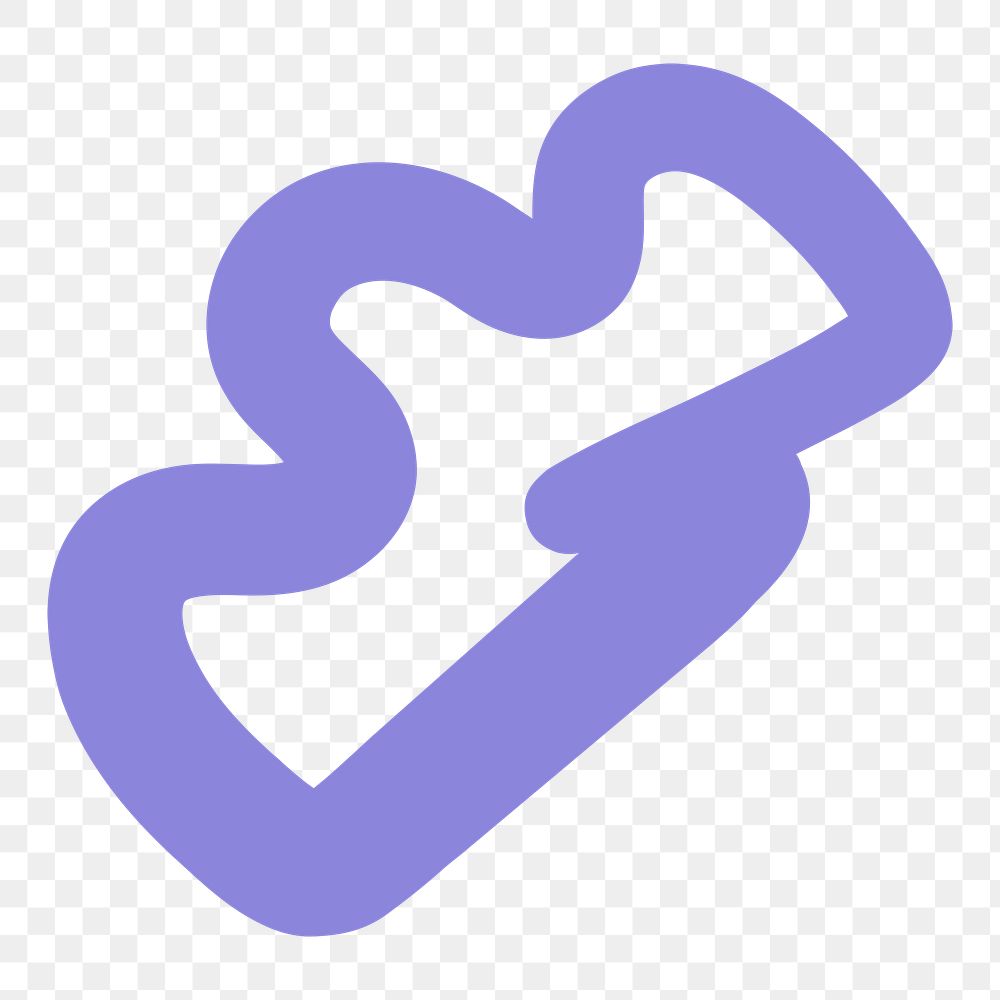 Squiggle shape png sticker, collage | Premium PNG Sticker - rawpixel