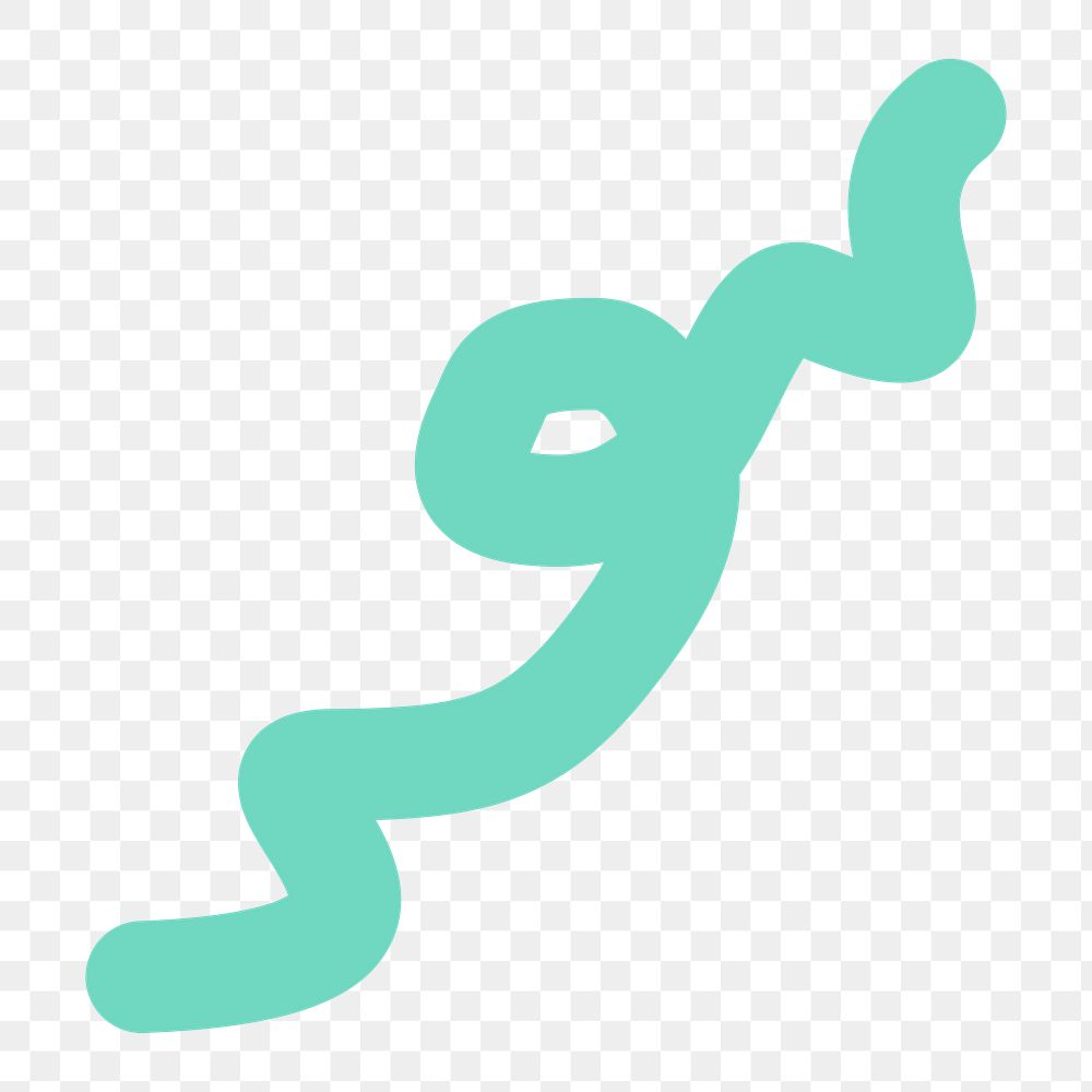 Squiggle shape png sticker, collage | Premium PNG Sticker - rawpixel