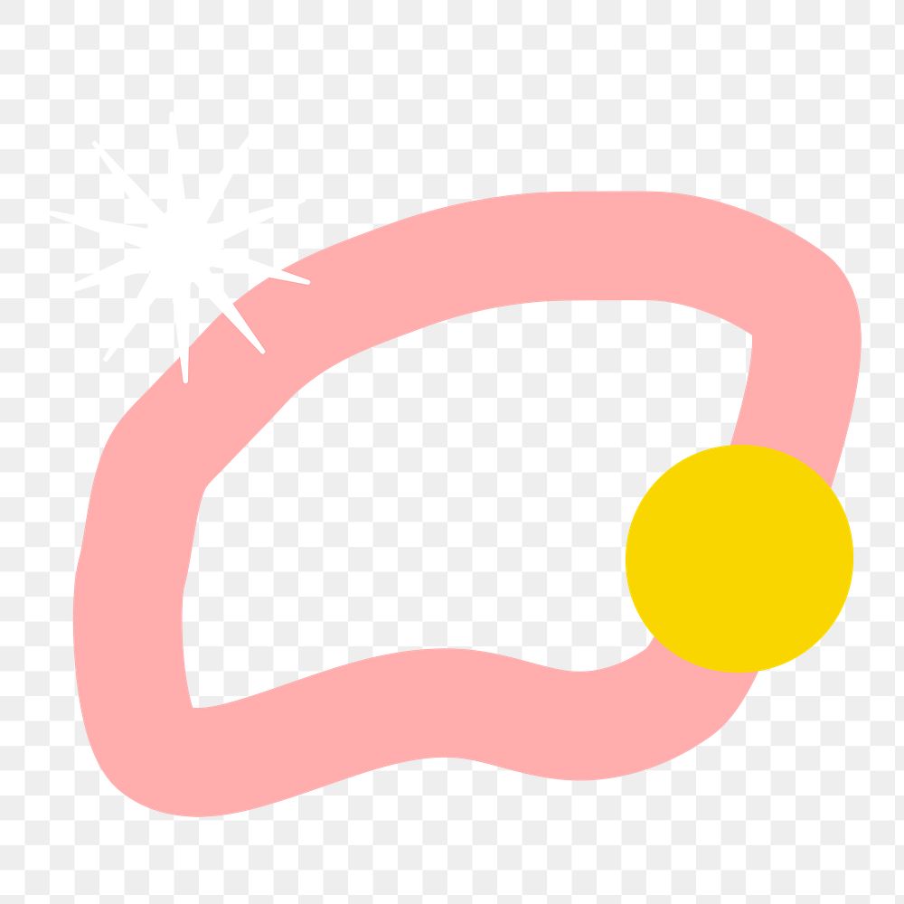 Funky squiggle shape png logo | Premium PNG Sticker - rawpixel