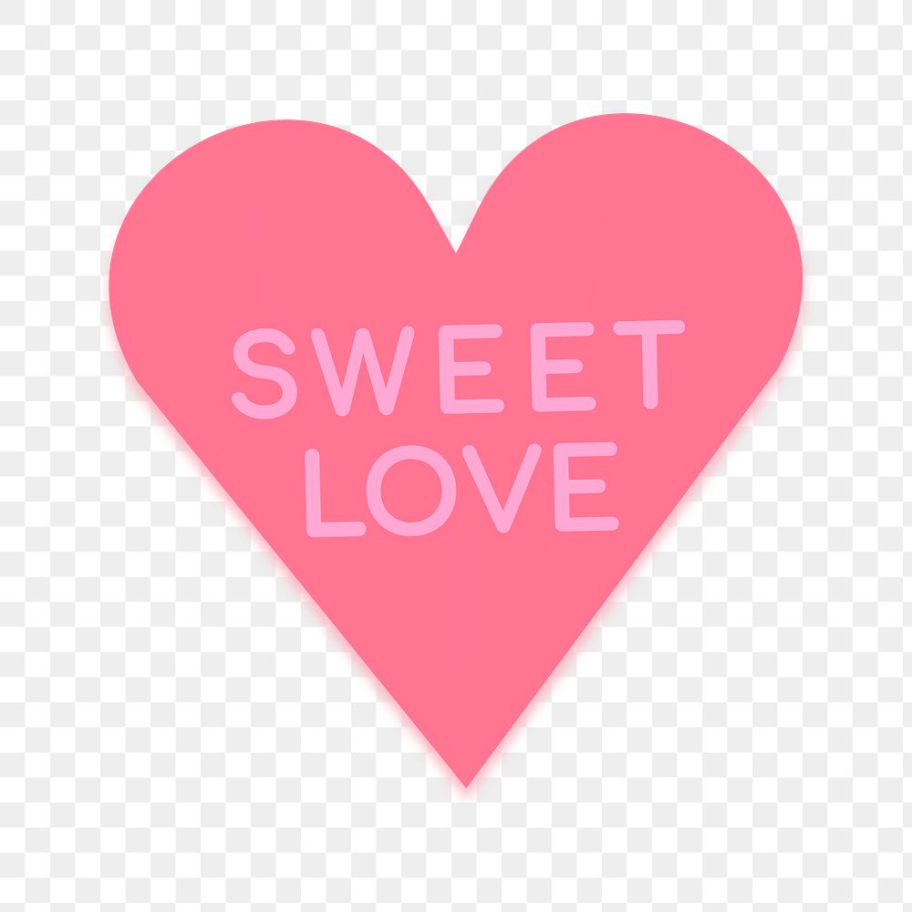 Heart shape stickers png transparent, | Premium PNG Sticker - rawpixel