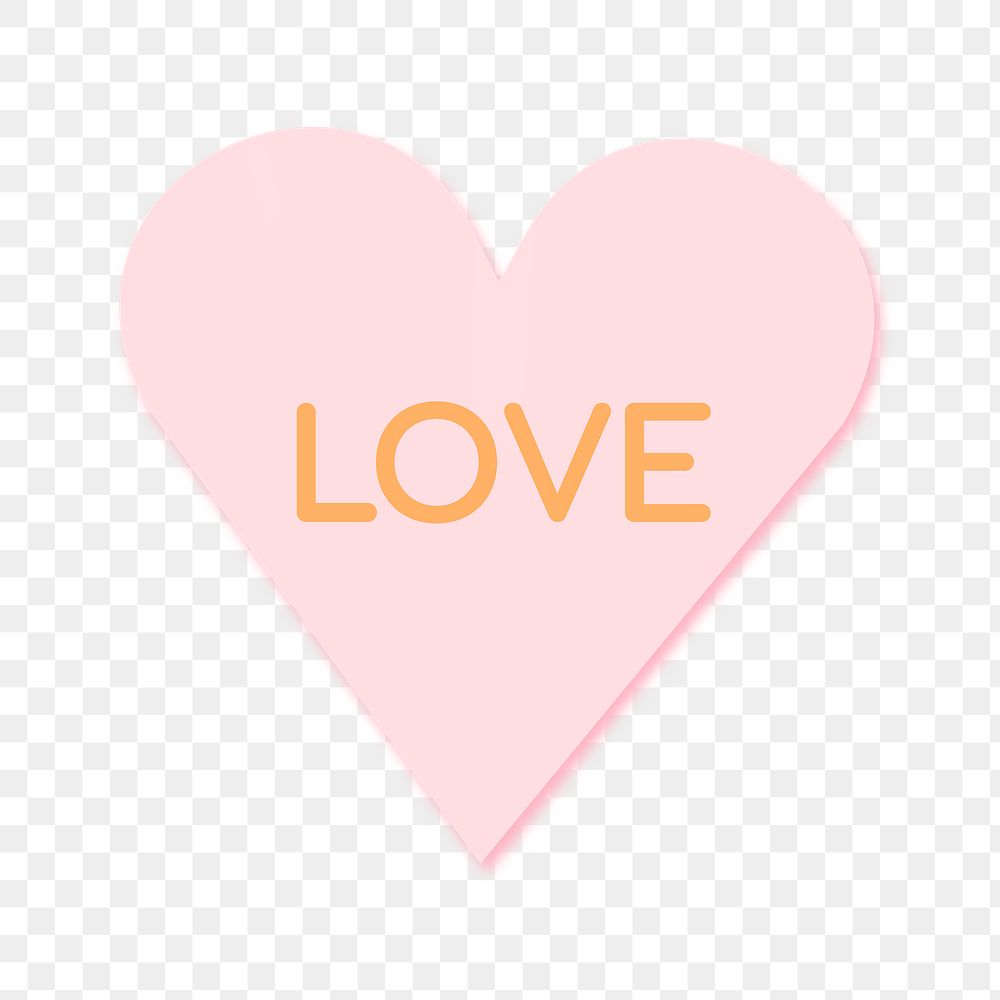 Heart shape stickers png transparent, | Premium PNG Sticker - rawpixel