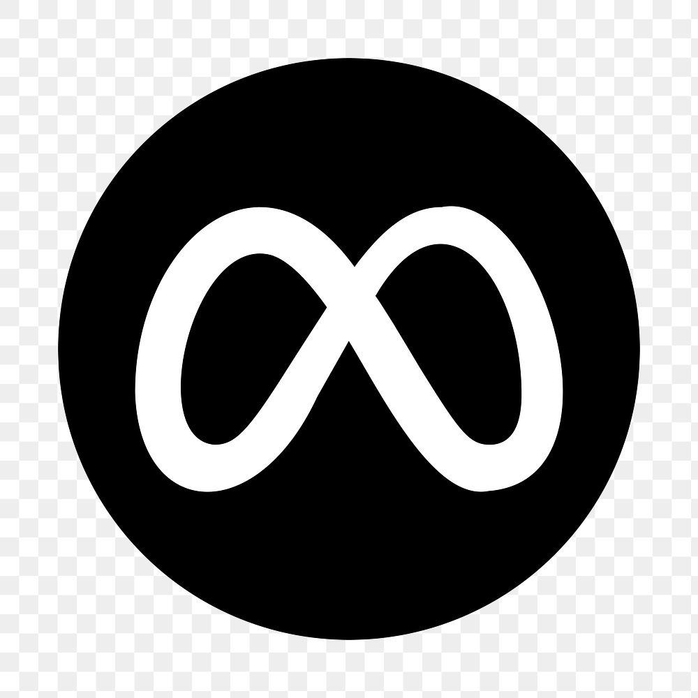 Meta icon for social media, | Free Icons Sticker - rawpixel