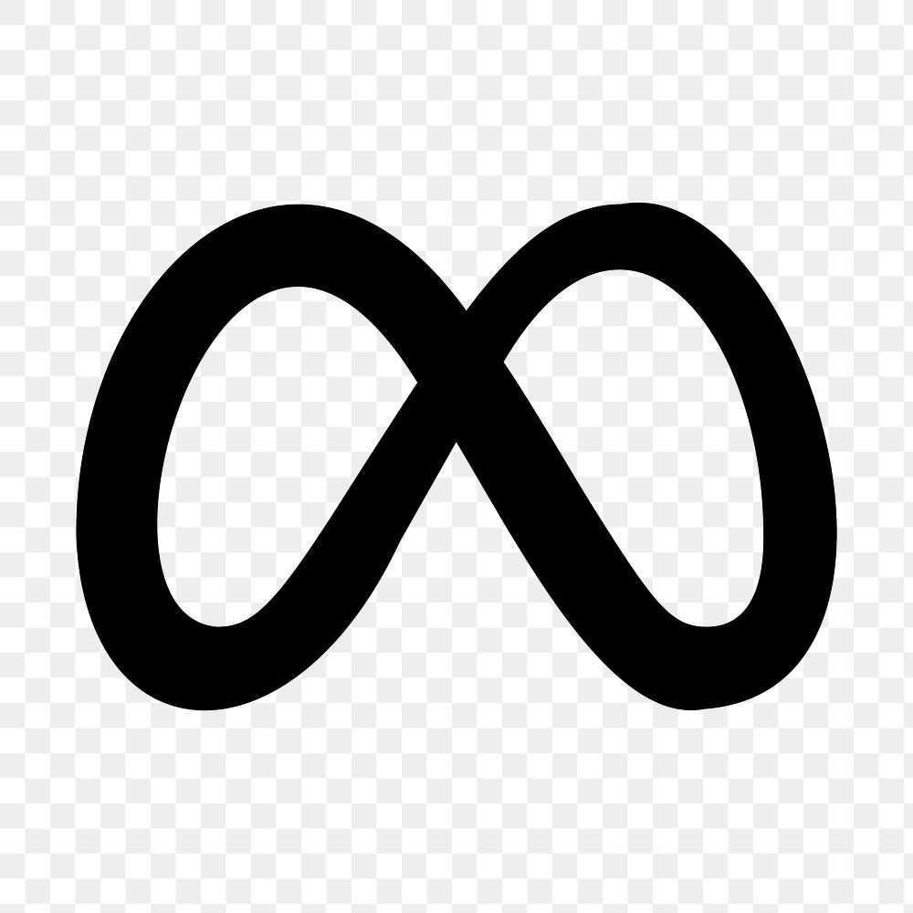 Meta logo png social media | Free Icons Sticker - rawpixel