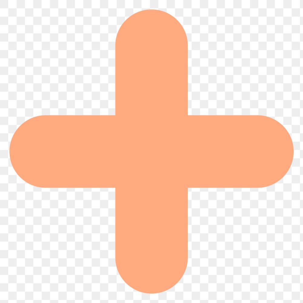 Orange plus png sign sticker, | Premium PNG - rawpixel