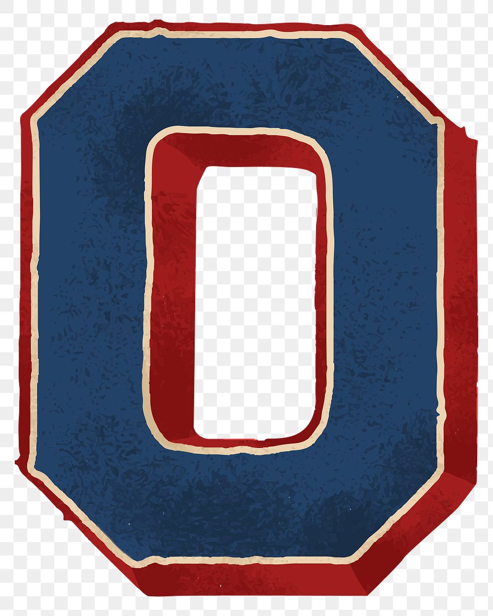 Vintage Varsity O PNG Font Images | Free Photos, PNG Stickers ...