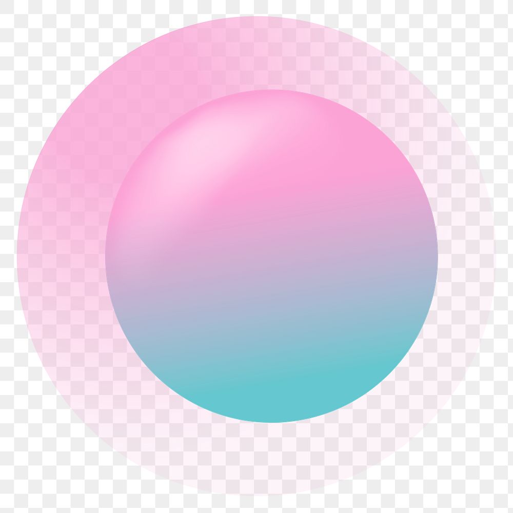 Colorful round gradient element transparent | Free PNG Sticker - rawpixel