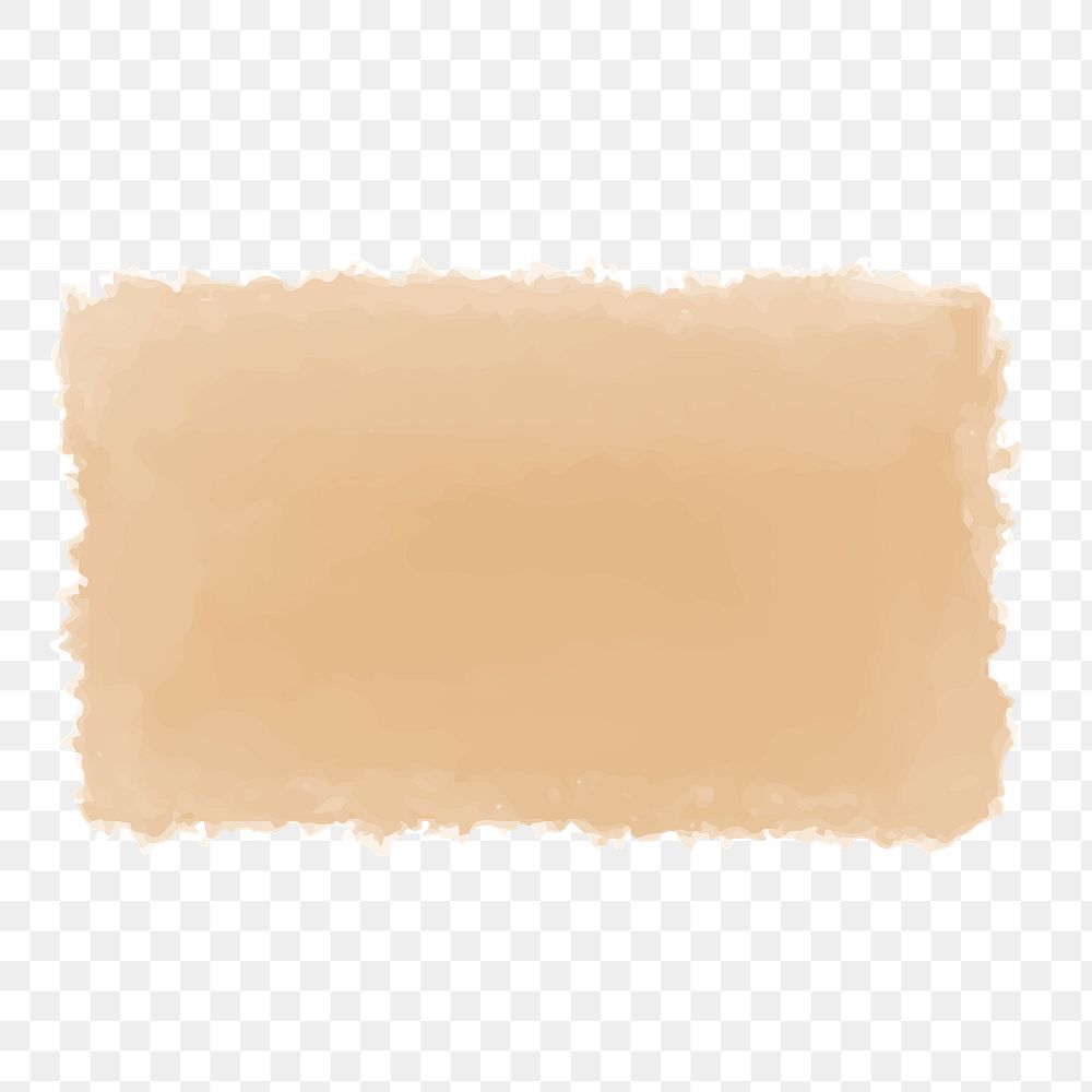 Brown rectangle geometric shape transparent | Premium PNG Sticker ...