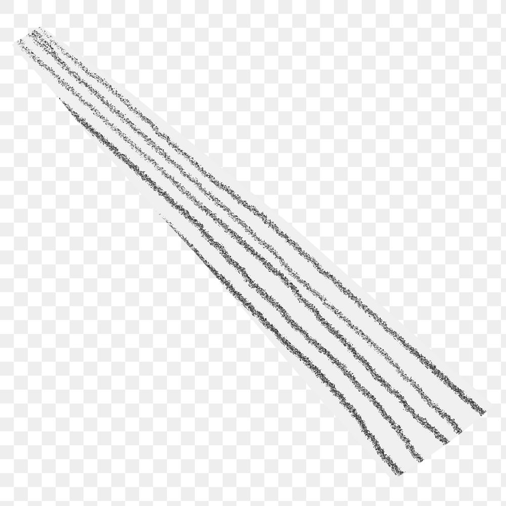 Hand drawn scribble diagonal strokes | Premium PNG Sticker - rawpixel