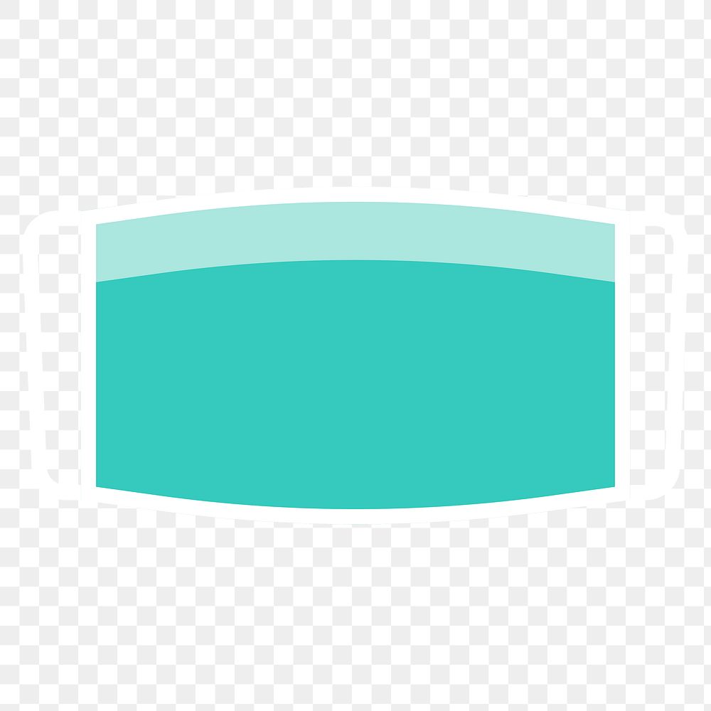 Green face mask element transparent | Free PNG Sticker - rawpixel