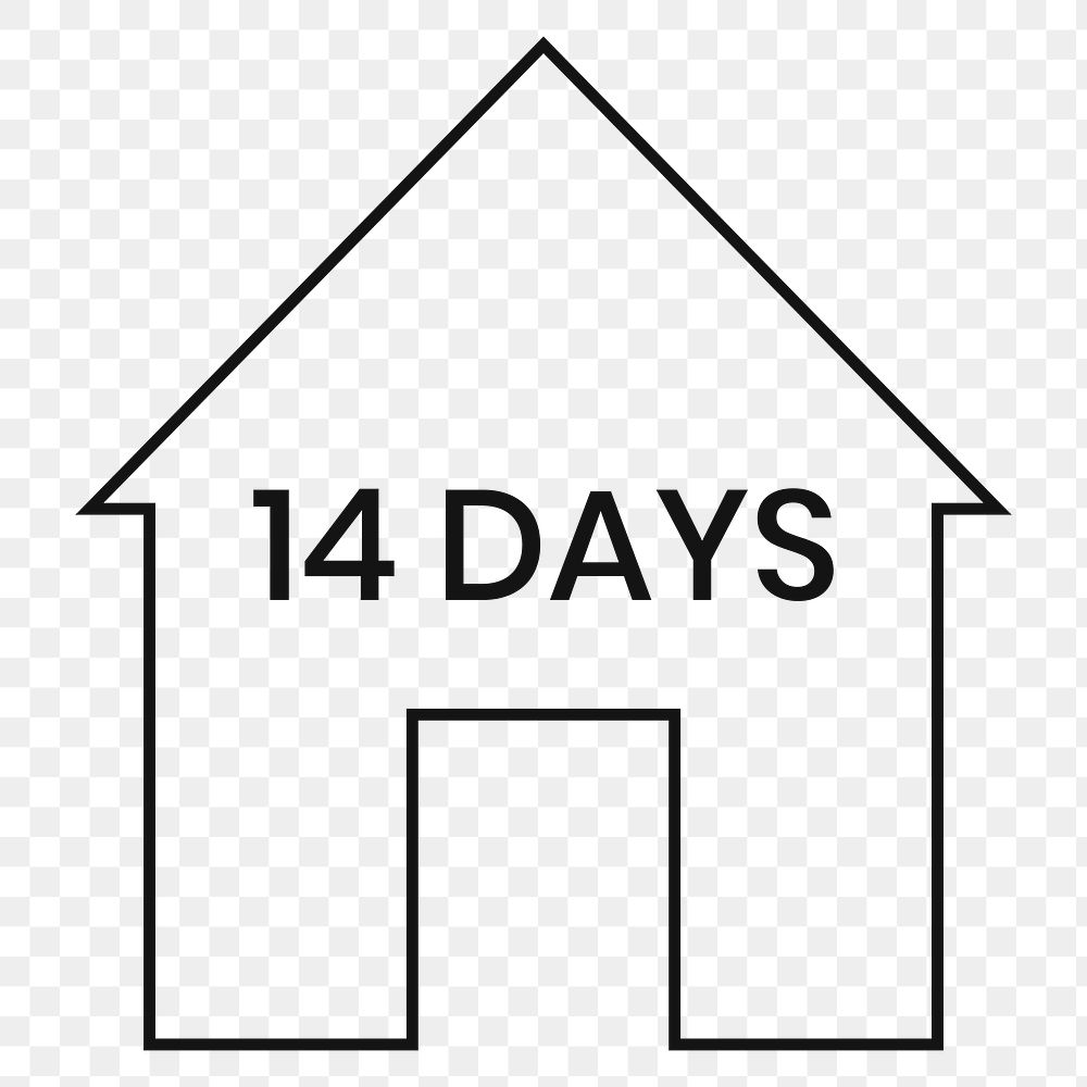 14 day incubation period coronavirus | Free PNG Sticker - rawpixel